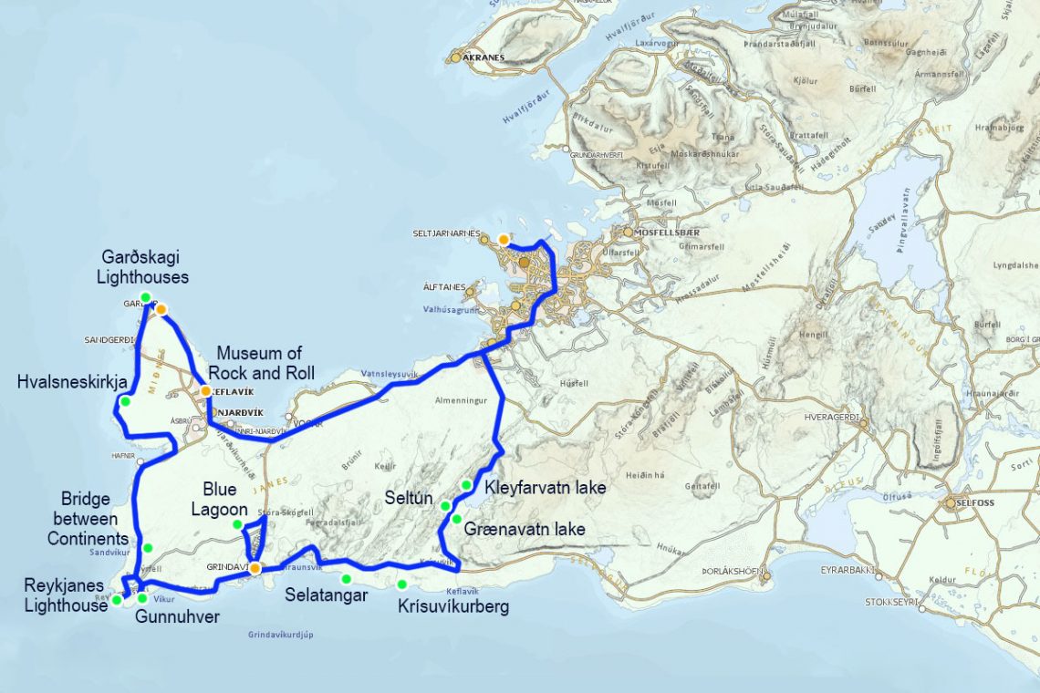 Reykjanes Peninsula Volcano Fields - Camping Iceland