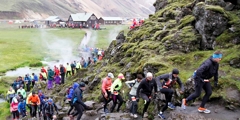 RUNNING IN ICELAND - Camping Iceland